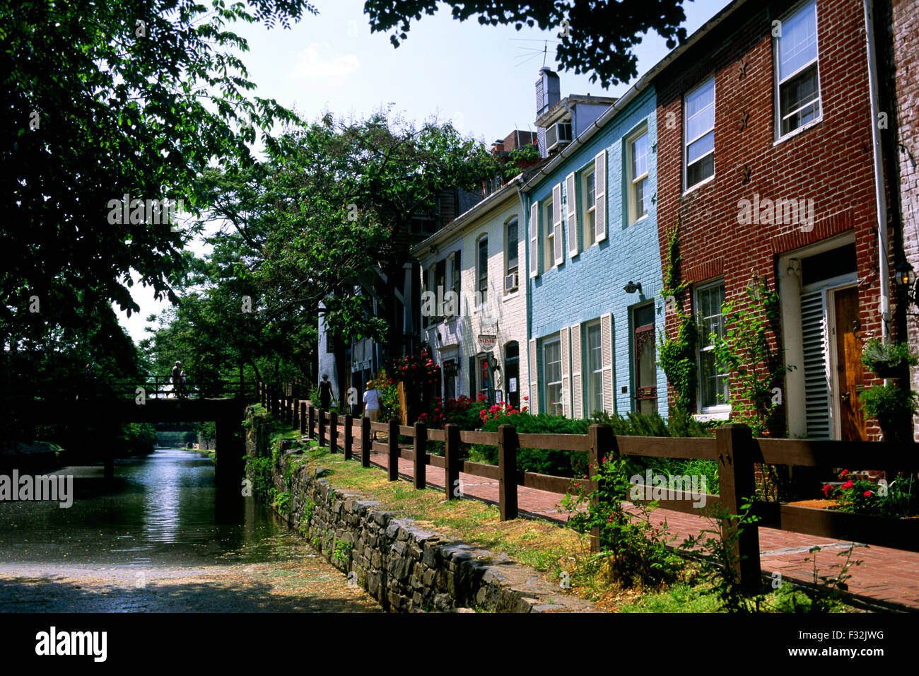 Georgetown washington dc street hi-res stock photography and images - Alamy