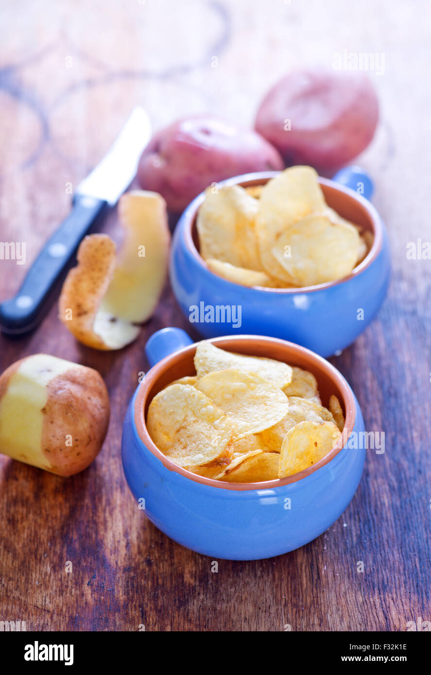 Potato chips peruvian fried snack hi-res stock photography and images ...