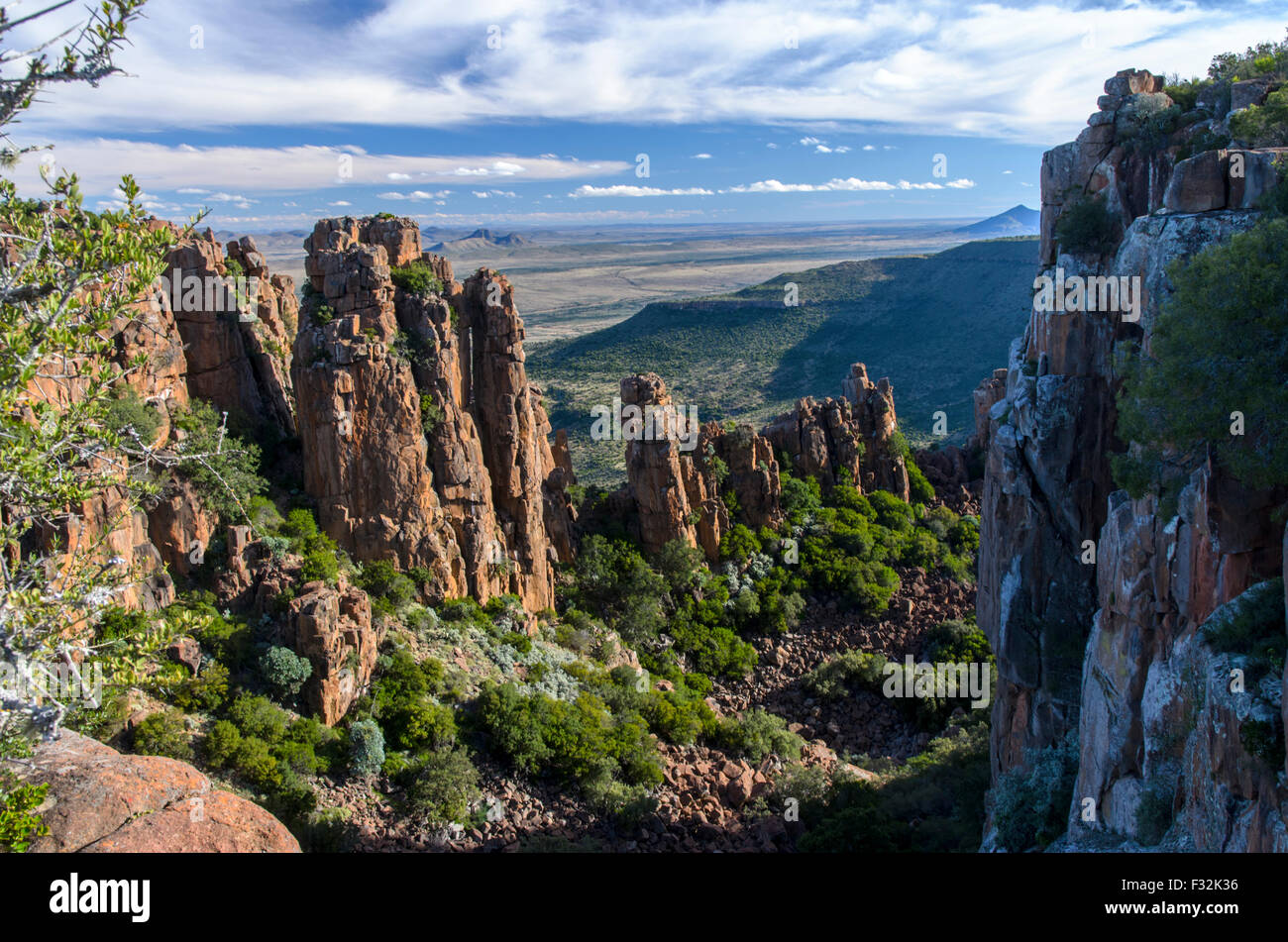 View from Valley of Desolation viewpoint Stock Photo - Alamy