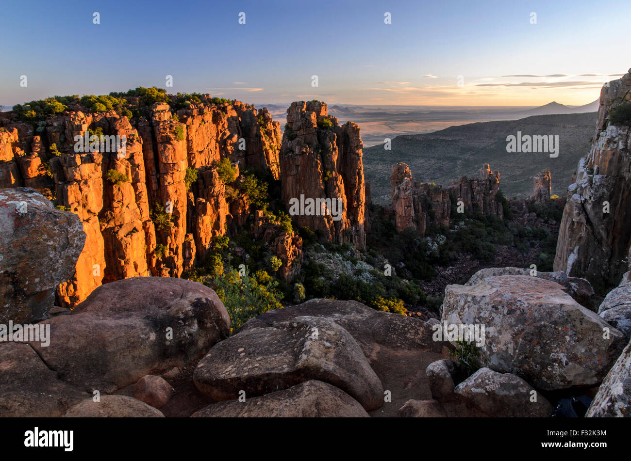 View from Valley of Desolation viewpoint Stock Photo - Alamy