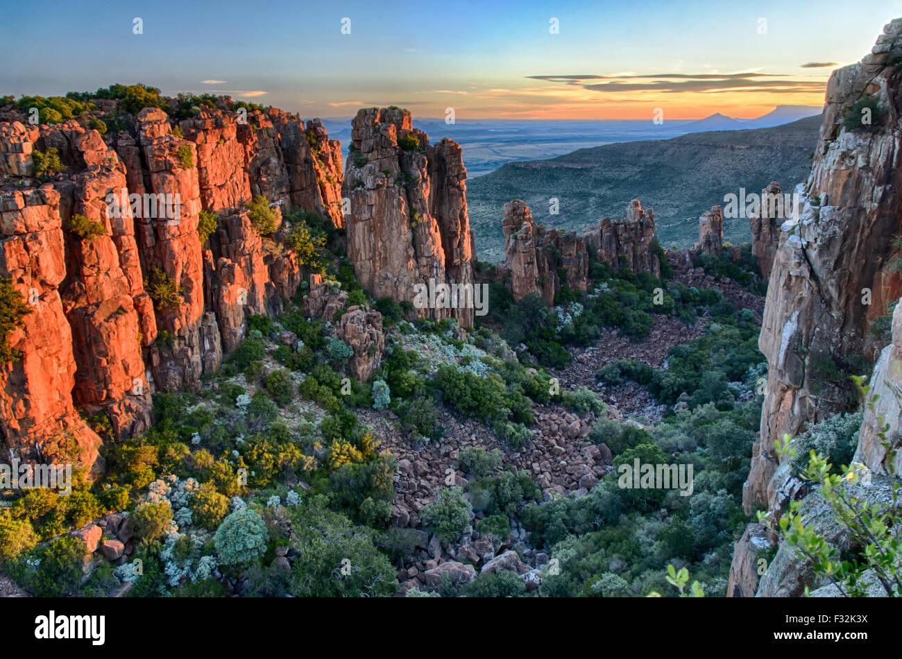 View from Valley of Desolation viewpoint Stock Photo - Alamy