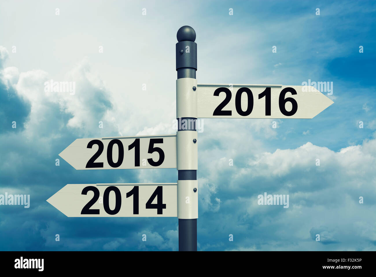 Directional 2016 Signs Stock Photo - Alamy