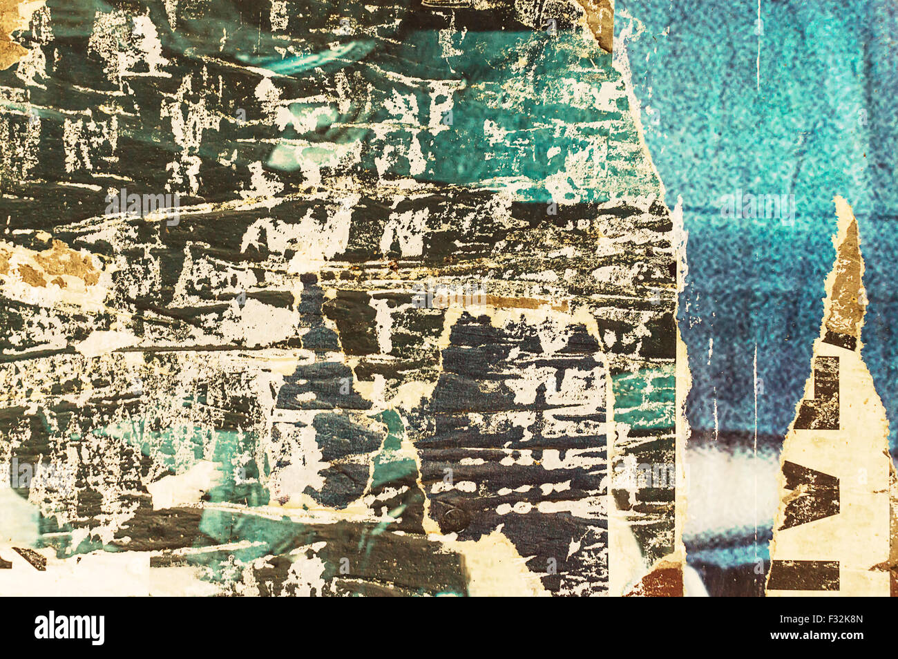 Ripped posters torn poster hi-res stock photography and images - Alamy