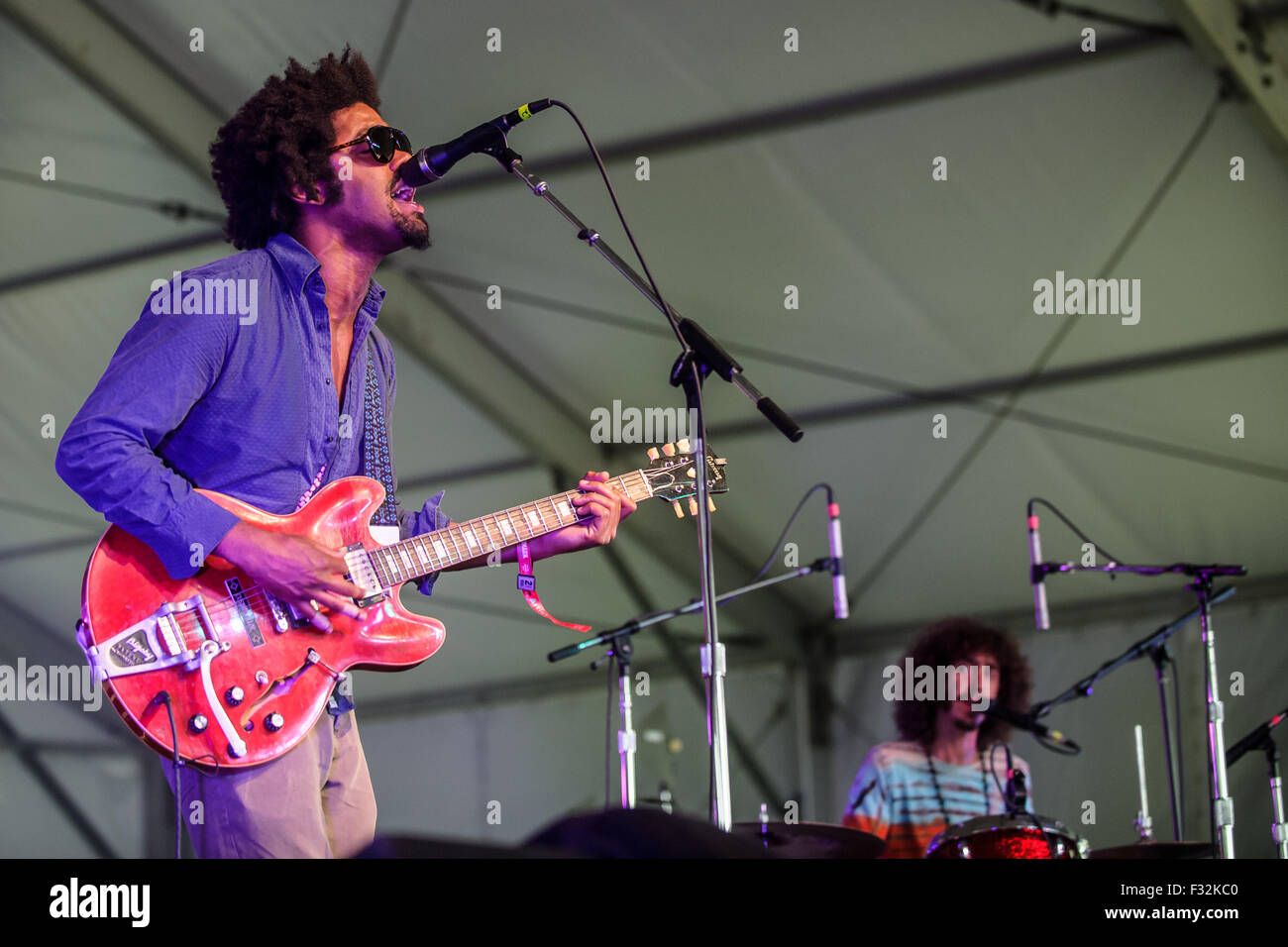 Washington, D.C, USA. 26th Sep, 2015. TASH NEAL and CHRIS ST. HILAIRE ...
