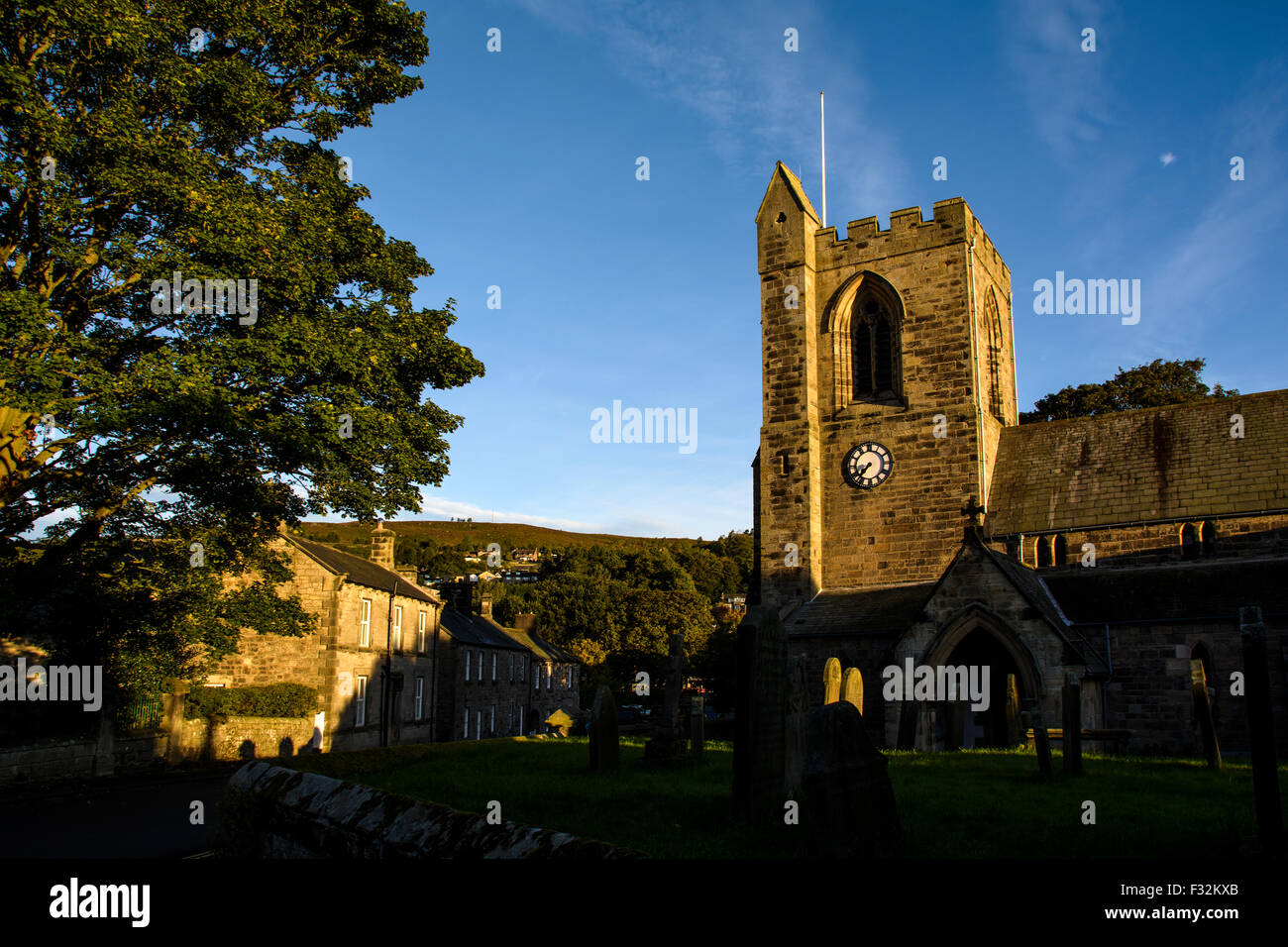 All Saints Church Rothbury Stock Photo - Alamy