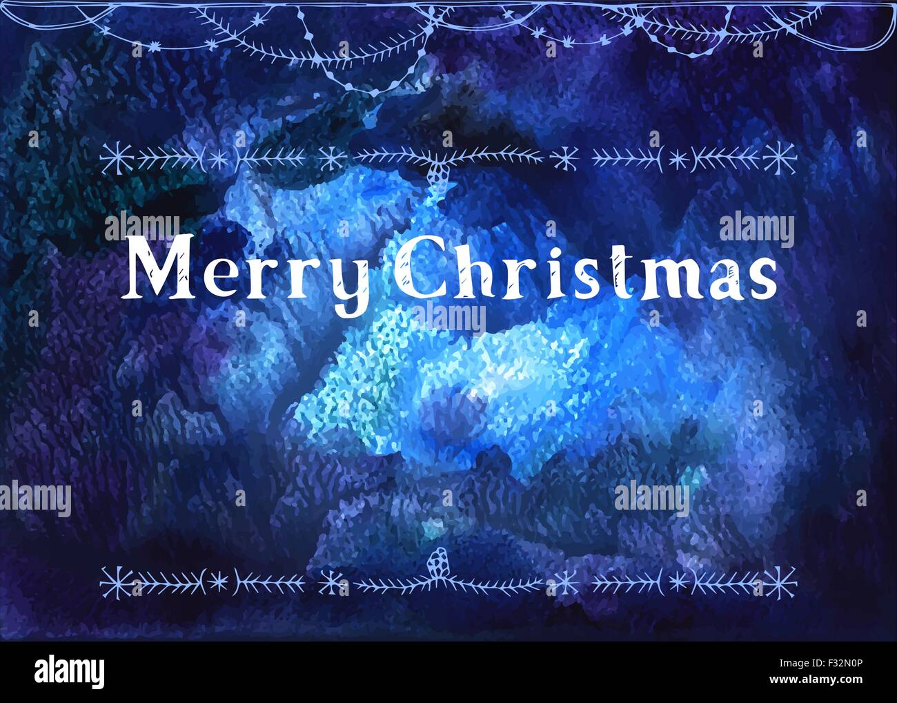 Christmas paper chain Stock Vector Images - Alamy