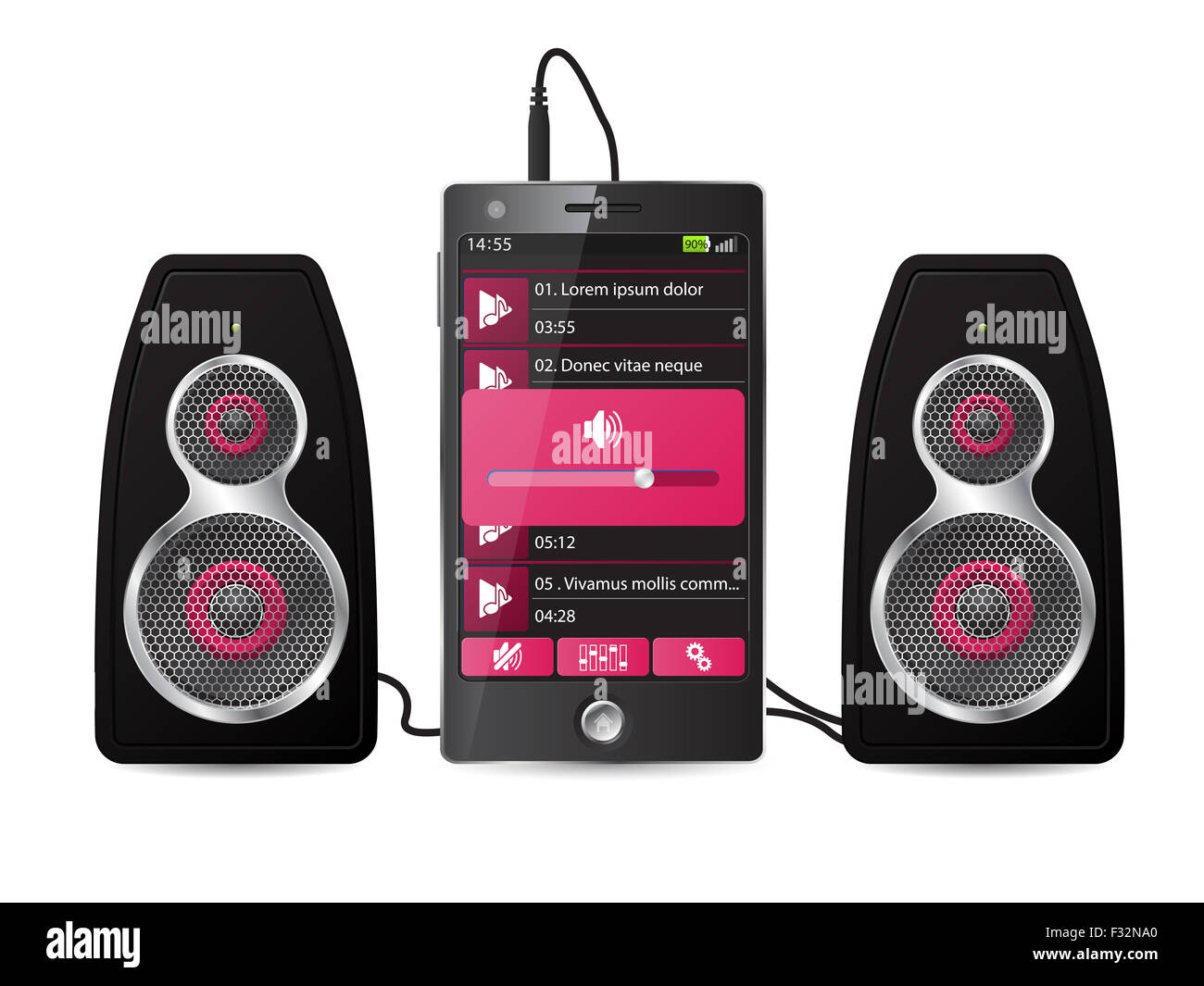 Speaker settings hi-res stock photography and images - Alamy