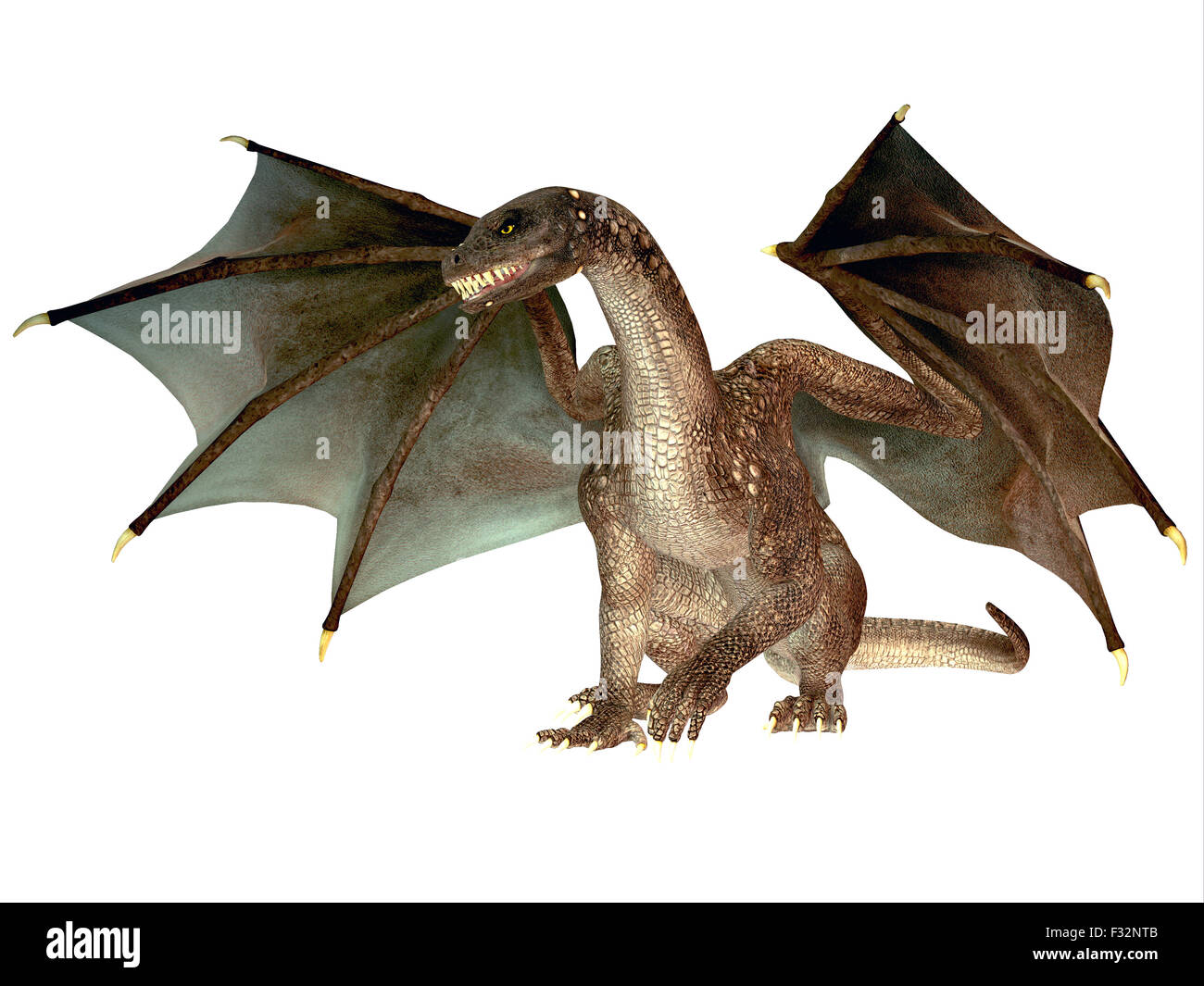The dragon is a legendary creature with reptilian traits and wings ...