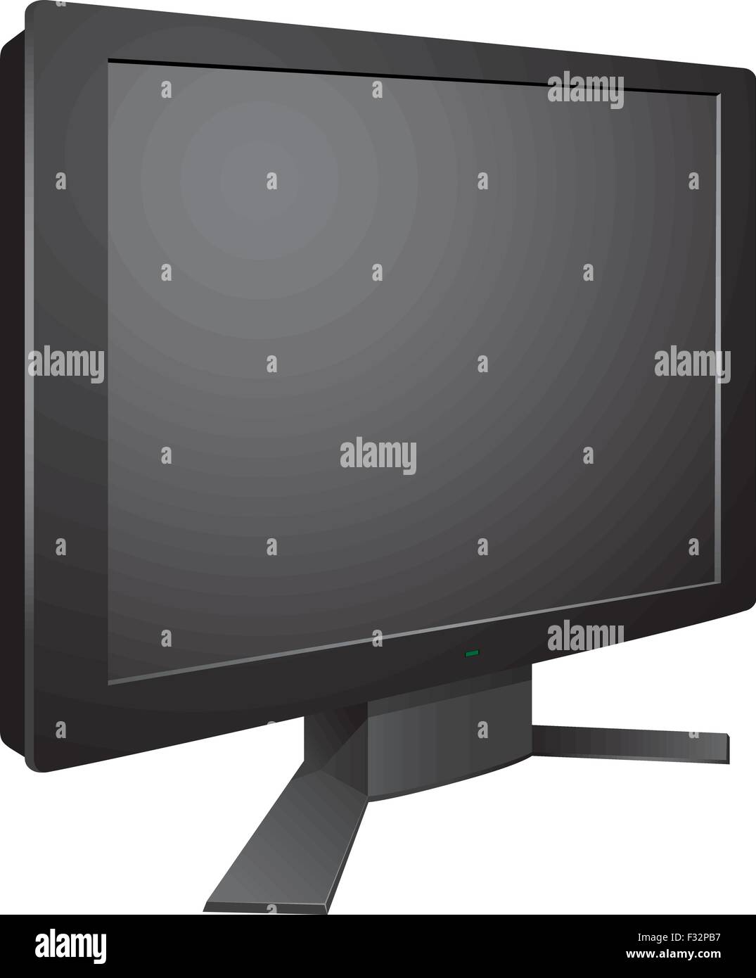 Modern tv on stand Stock Vector Images - Alamy