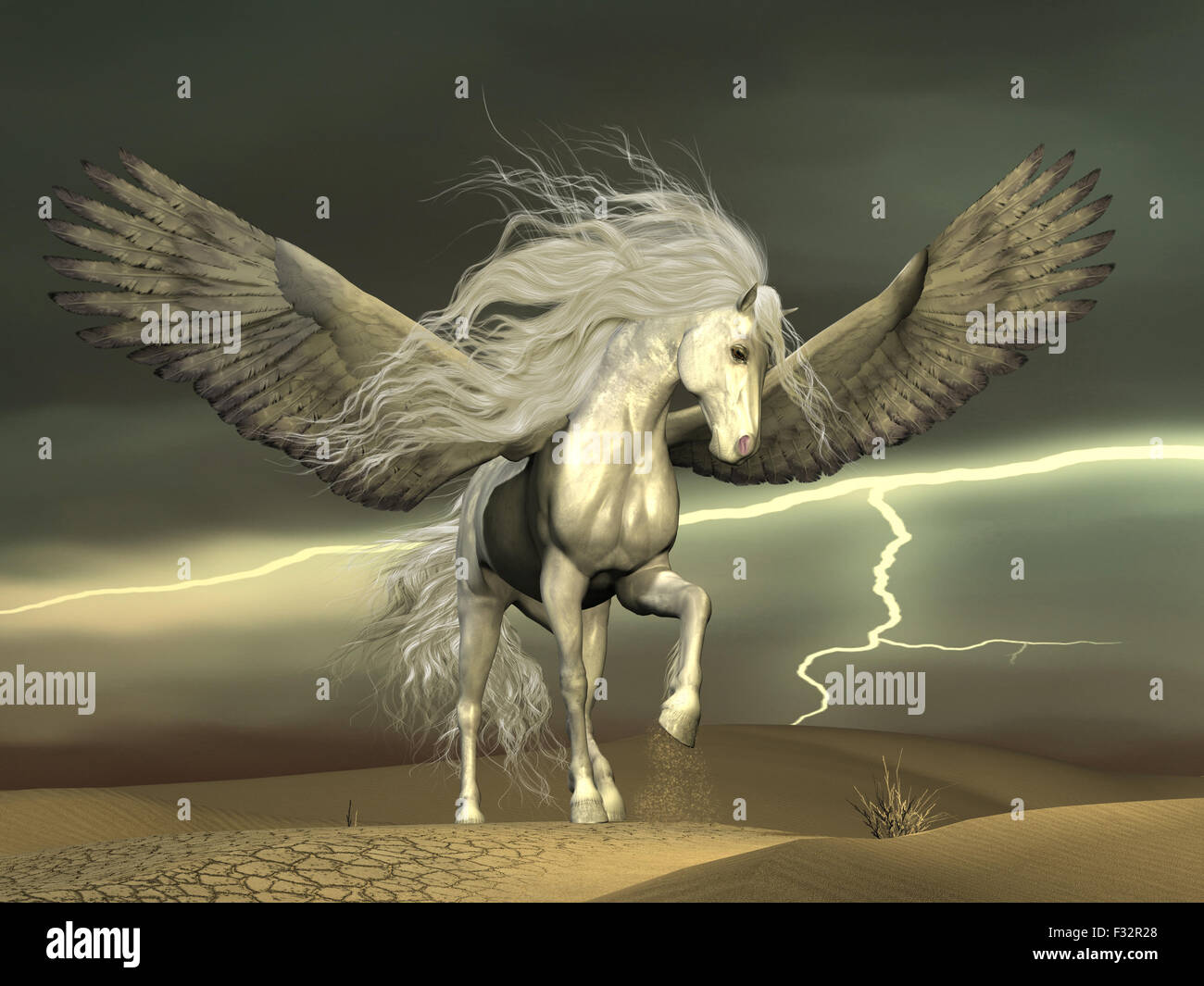 Pegasus horse hi-res stock photography and images - Alamy