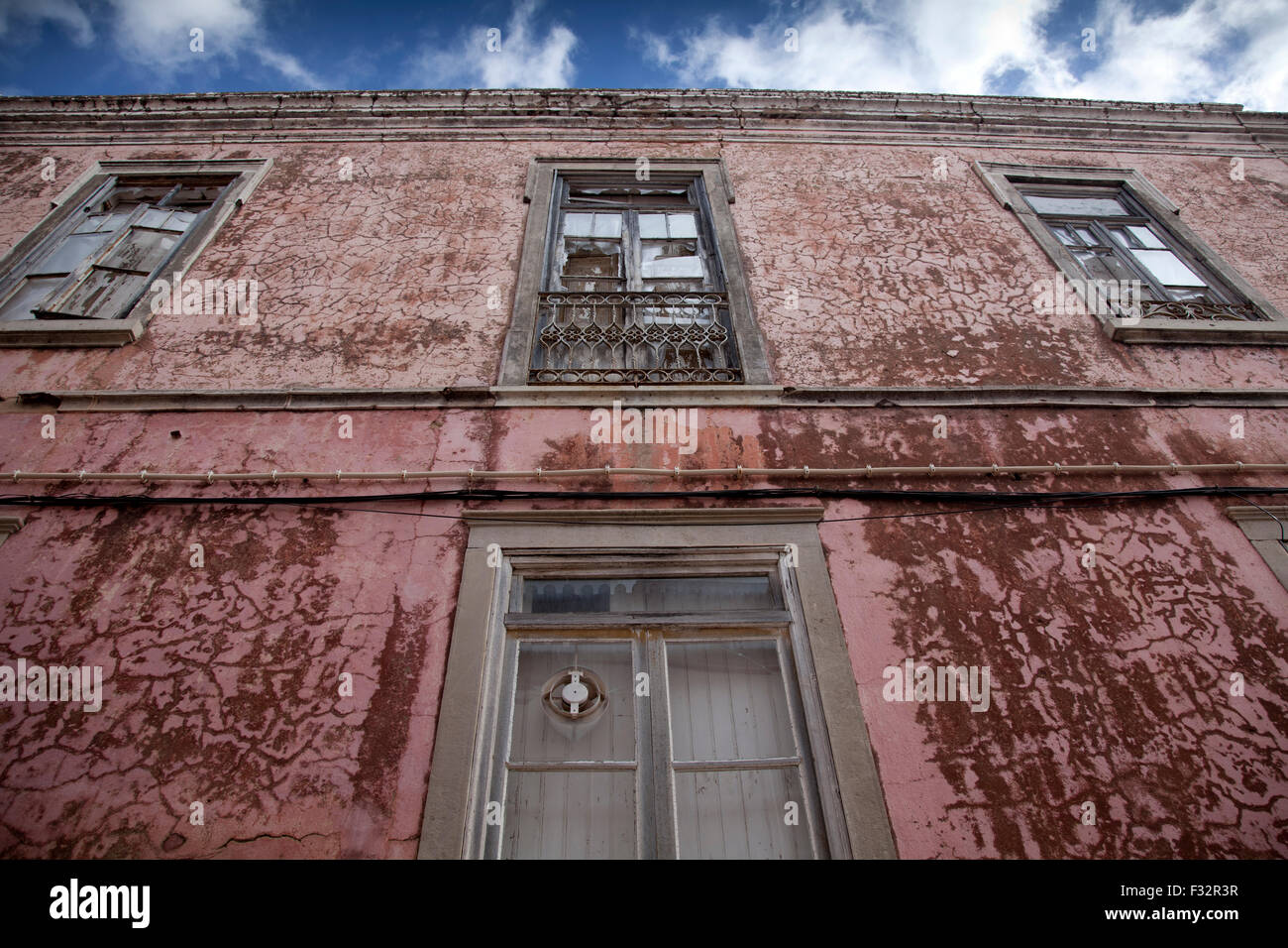 Derelict building Portugal. Architectural shot Stock Photo - Alamy