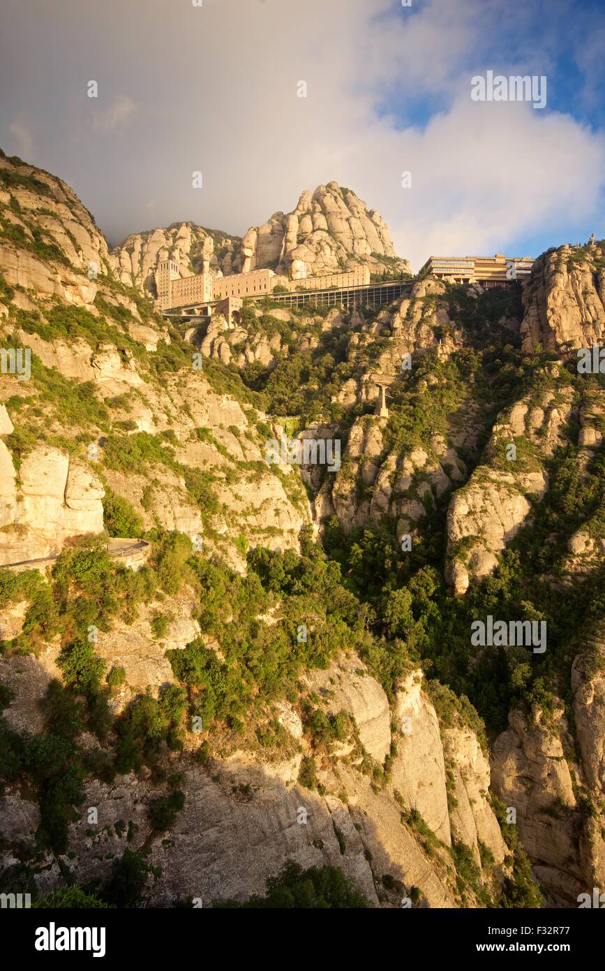 A colour image taken from the view from Saint Joans viewpoint at the ...