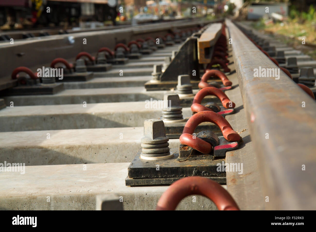 Horizontal railroad track hi-res stock photography and images - Alamy