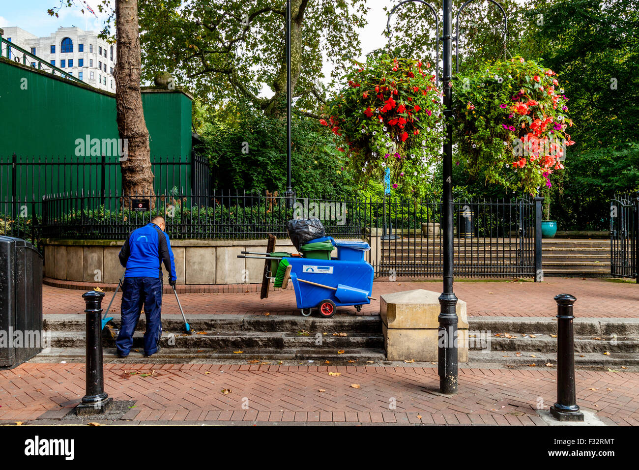 Council street cleaner hi-res stock photography and images - Alamy