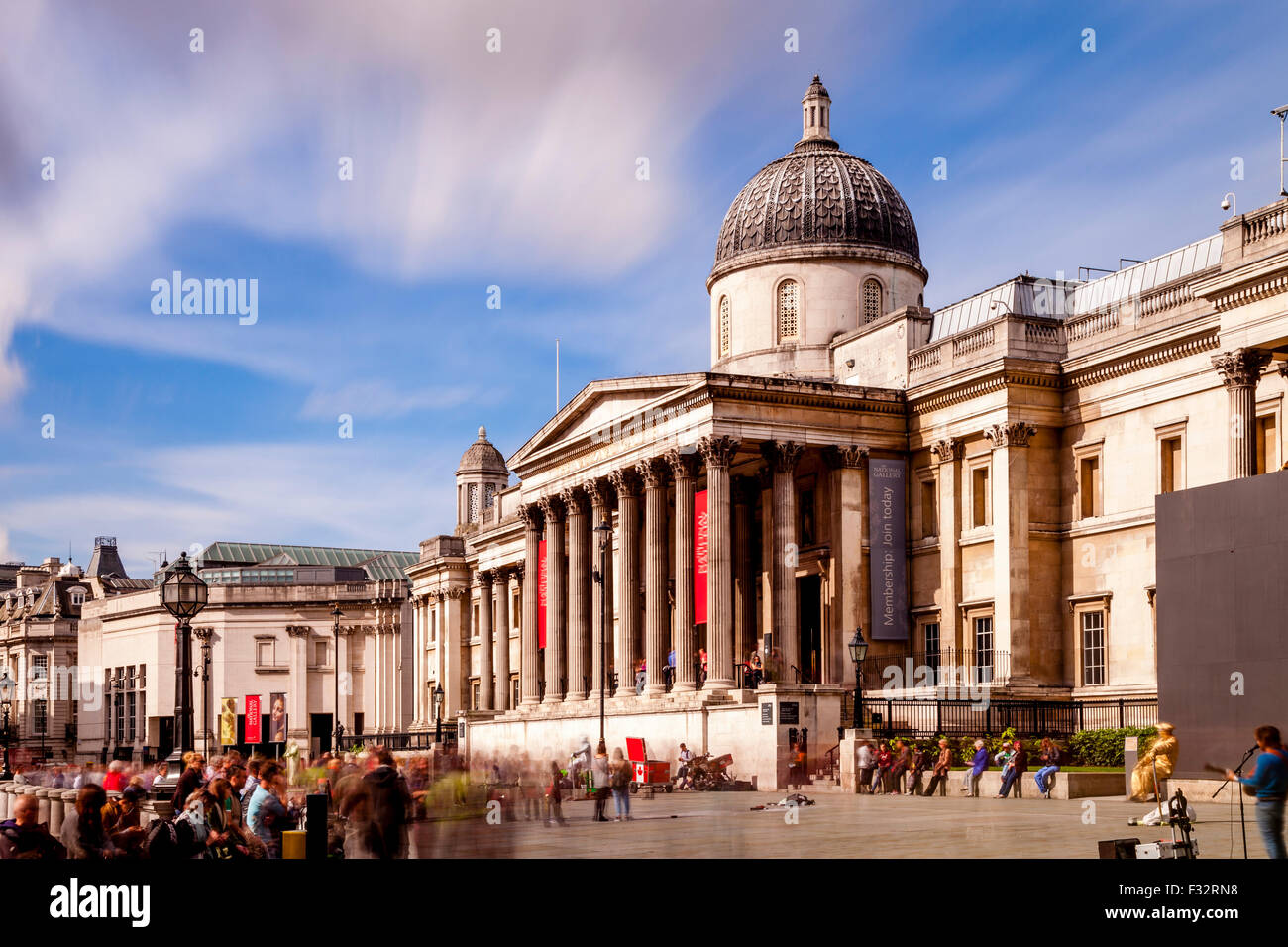The National Gallery, Trafalgar Square, London, England Stock Photo - Alamy