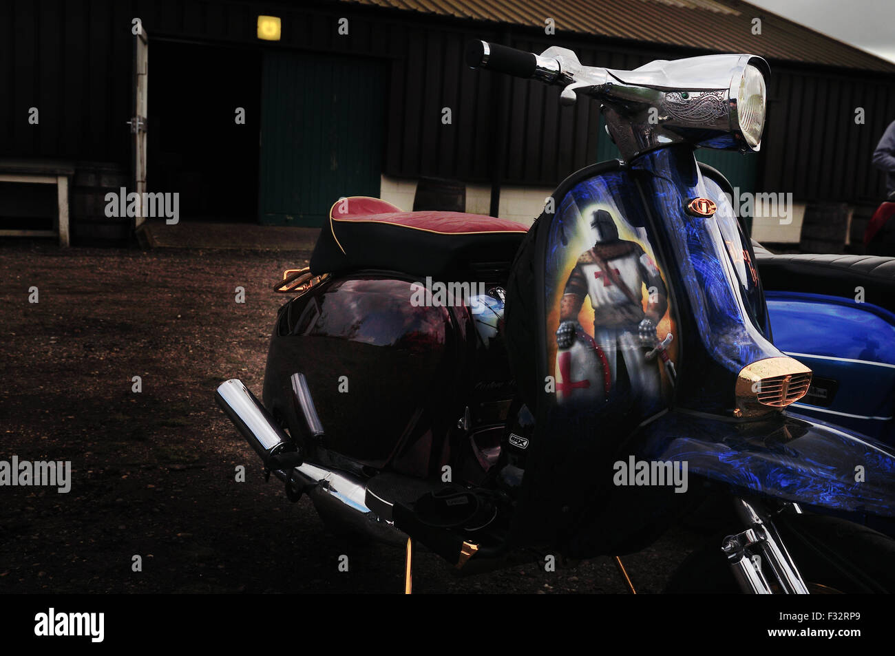 Custom painted scooter hi-res stock photography and images - Alamy