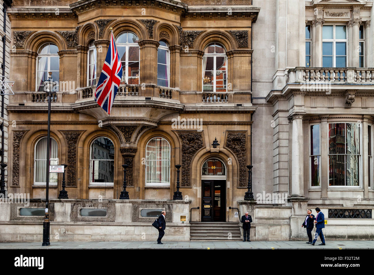 Mark Masons' Hall, 86 St James's Street, London, England Stock Photo ...