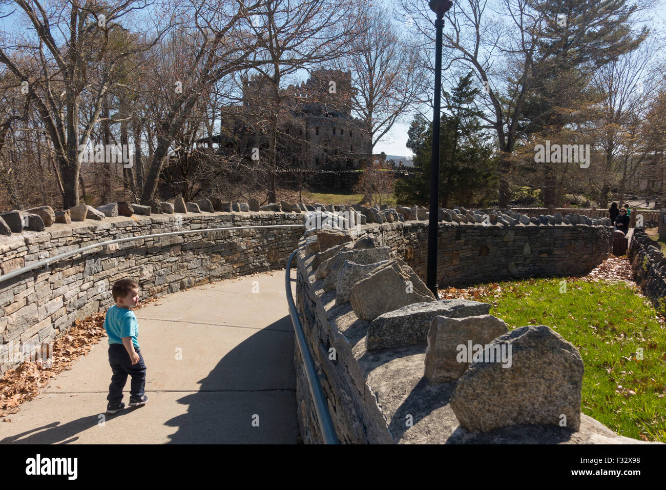 Gillette castle state park East Haddam CT Stock Photo - Alamy