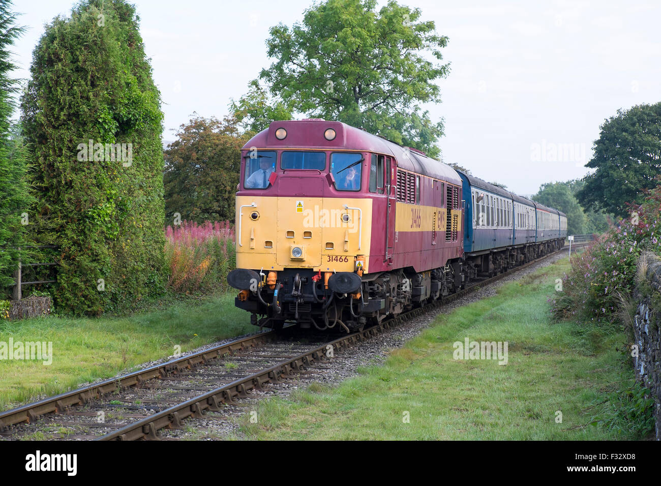Vintage Diesel Engine on East Lancs Railway during Diesel Theme Day ...