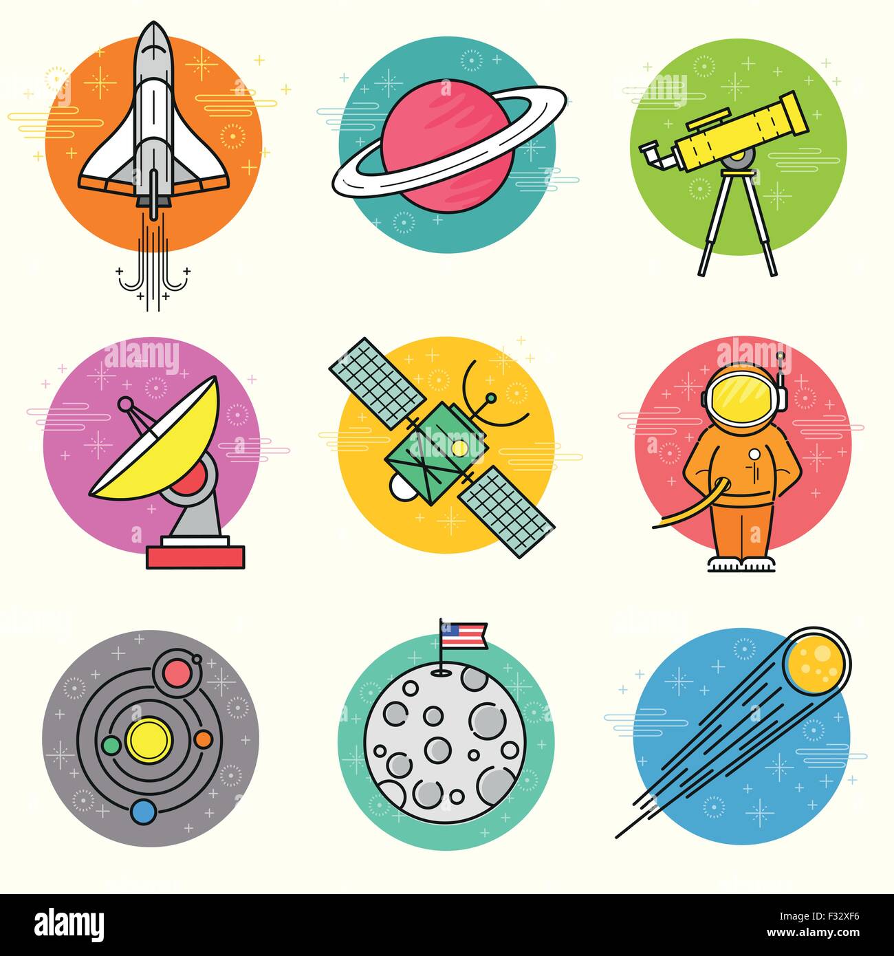 Satellite icon vector vectors hi-res stock photography and images - Alamy