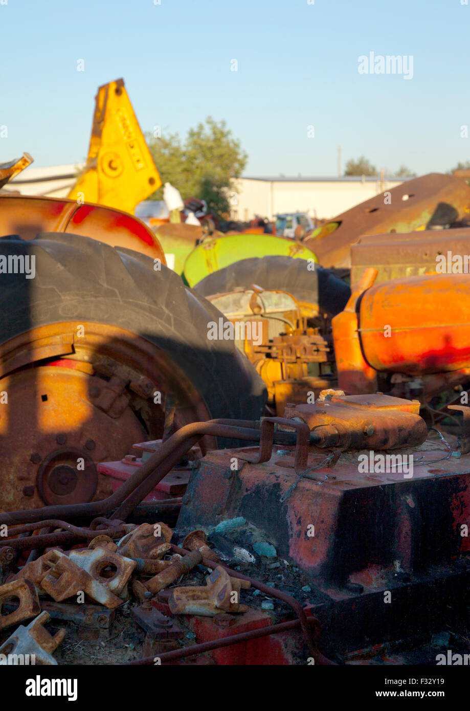 Broken tractor hi-res stock photography and images - Alamy