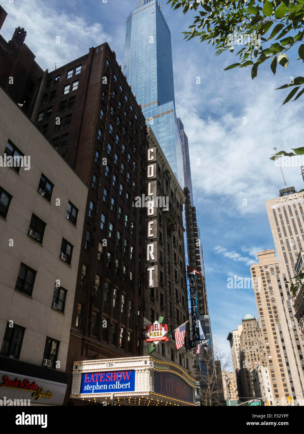 Ed Sullivan Theater, NYC Stock Photo - Alamy