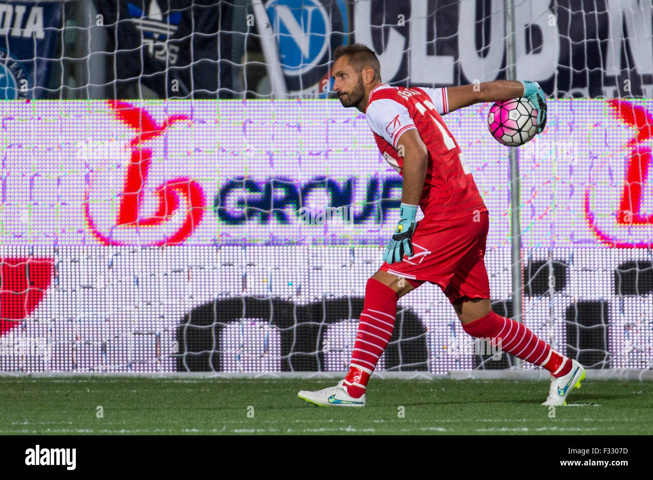 Modena, Italy. 23rd Sep, 2015. Francesco Benussi (Carpi) Football ...