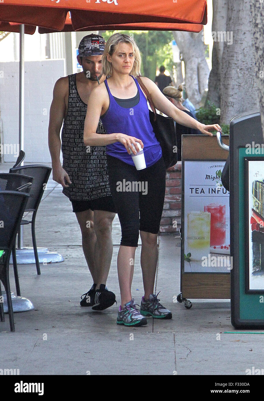 Orange Is the New Black star Taylor Schilling goes to the gym with a ...