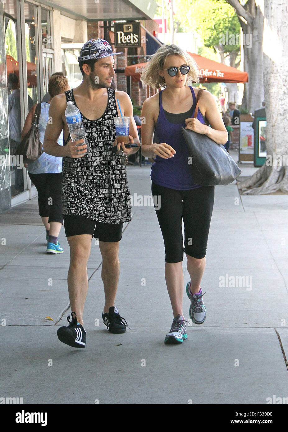 Orange Is the New Black star Taylor Schilling goes to the gym with a ...