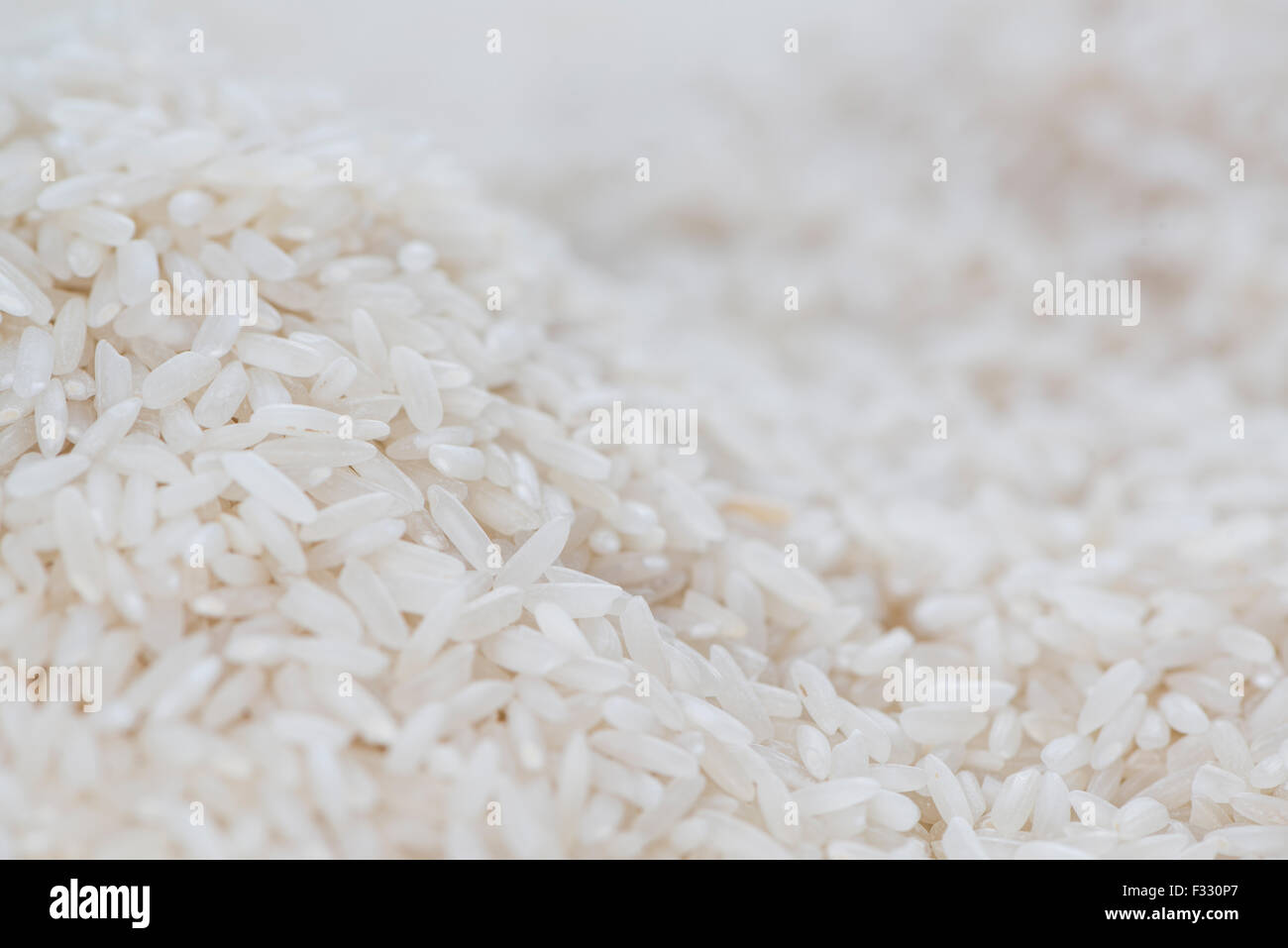 Rice close-up shot for use as background image or as texture Stock ...