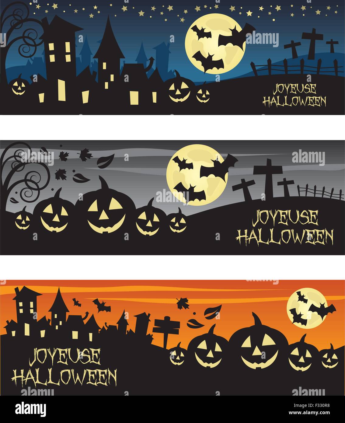 French cemetery Stock Vector Images - Alamy