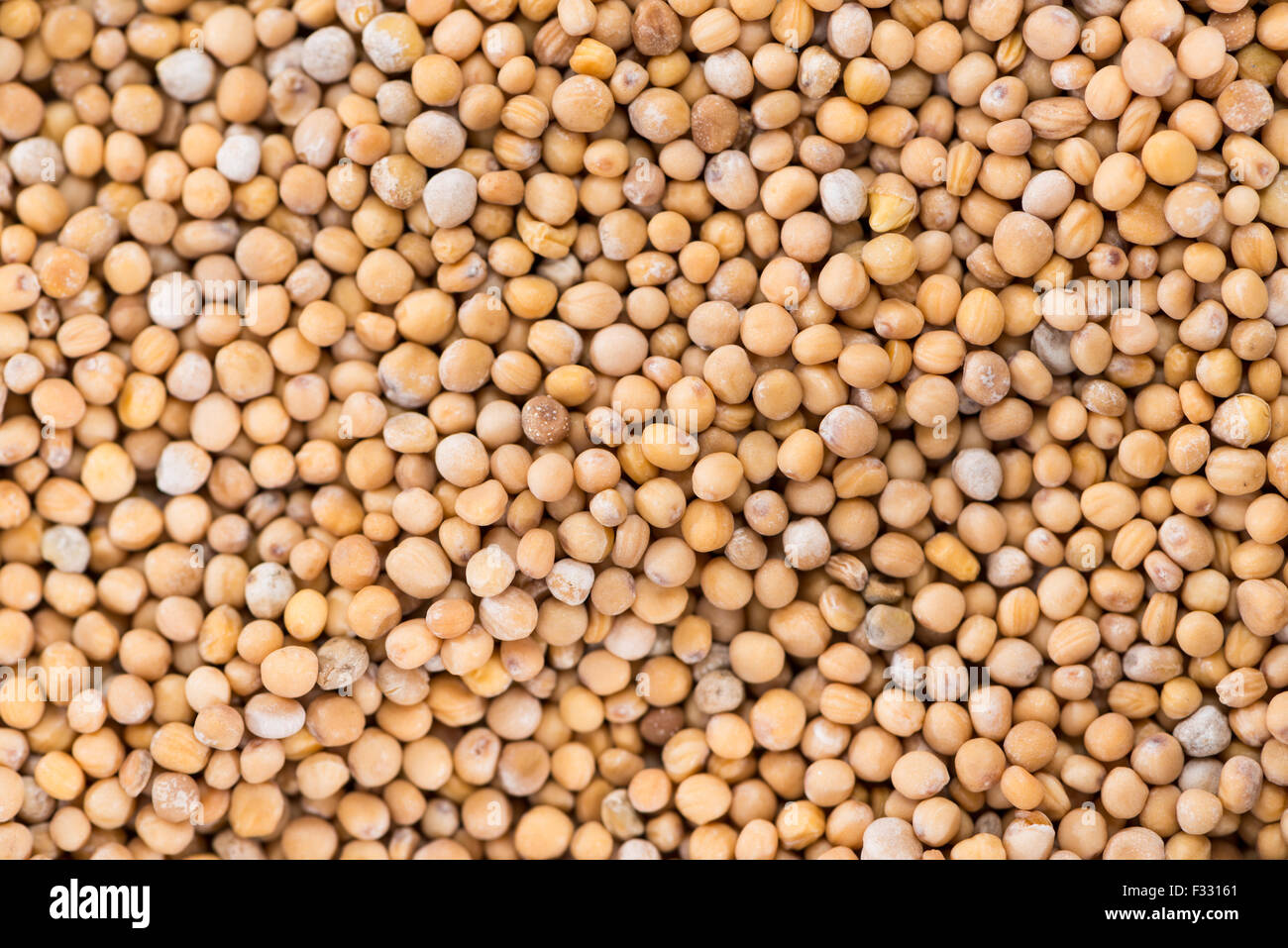 Portion of Mustard Seeds for background or texture use Stock Photo - Alamy