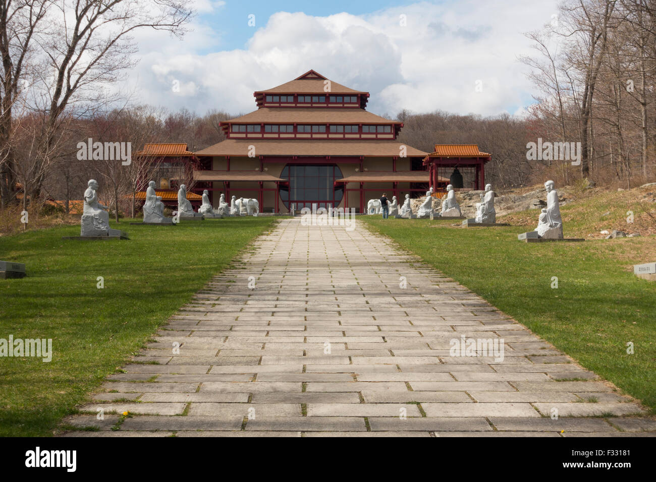 Chuang Yen Monastery in Kent New York Stock Photo - Alamy