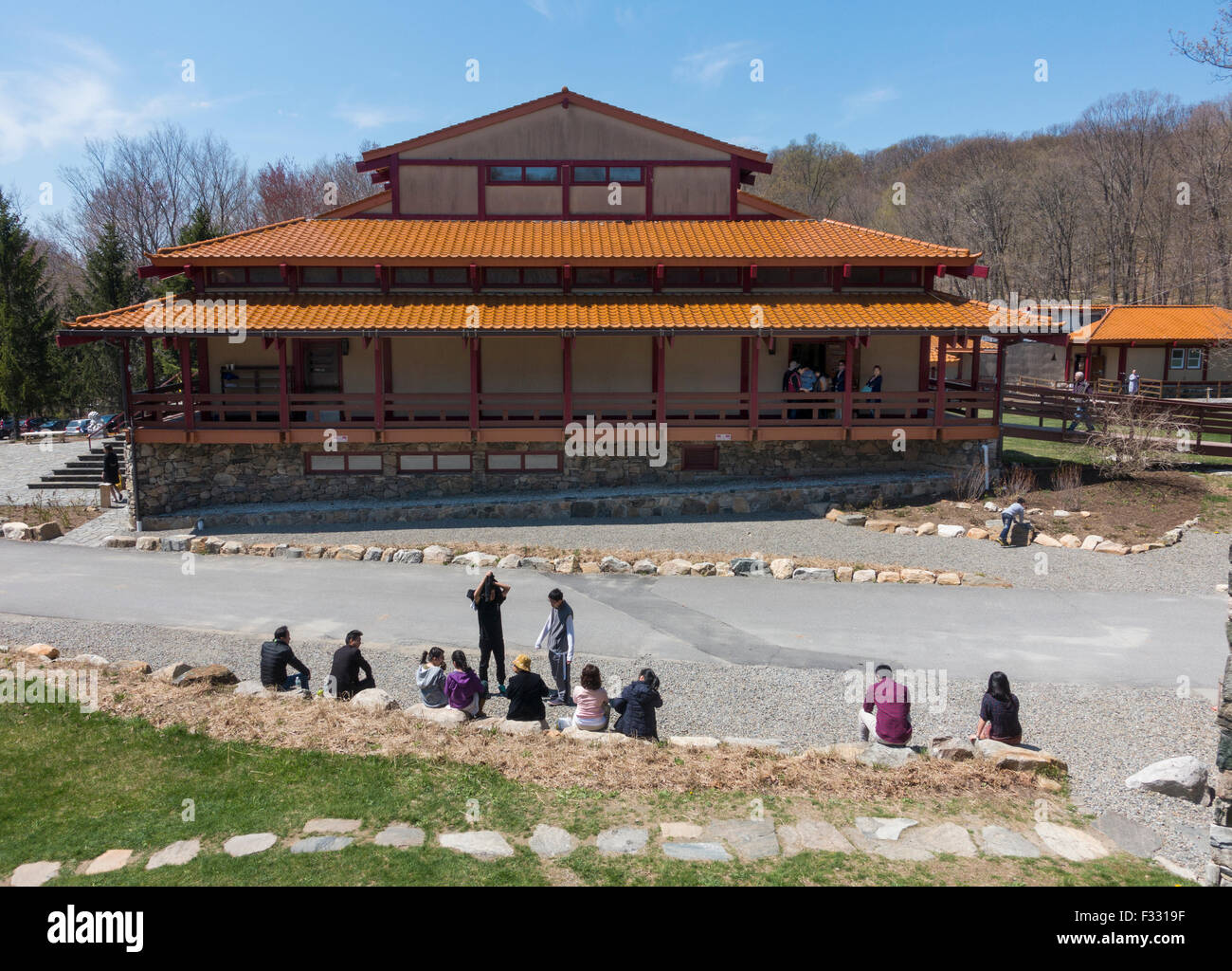 Chuang Yen Monastery in Kent New York Stock Photo - Alamy