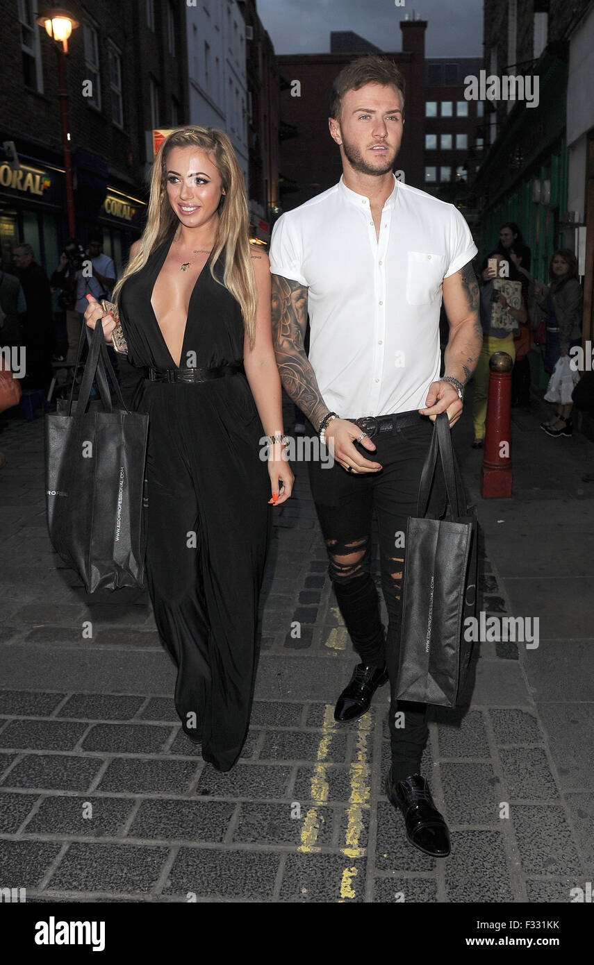 Celebrities at the Ego Professional Party, in aid of Macmillan Cancer ...