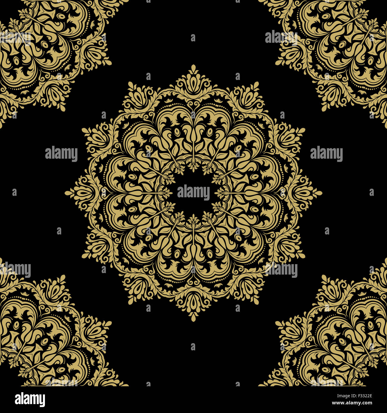 Seamless Oriental Background Stock Photo - Alamy