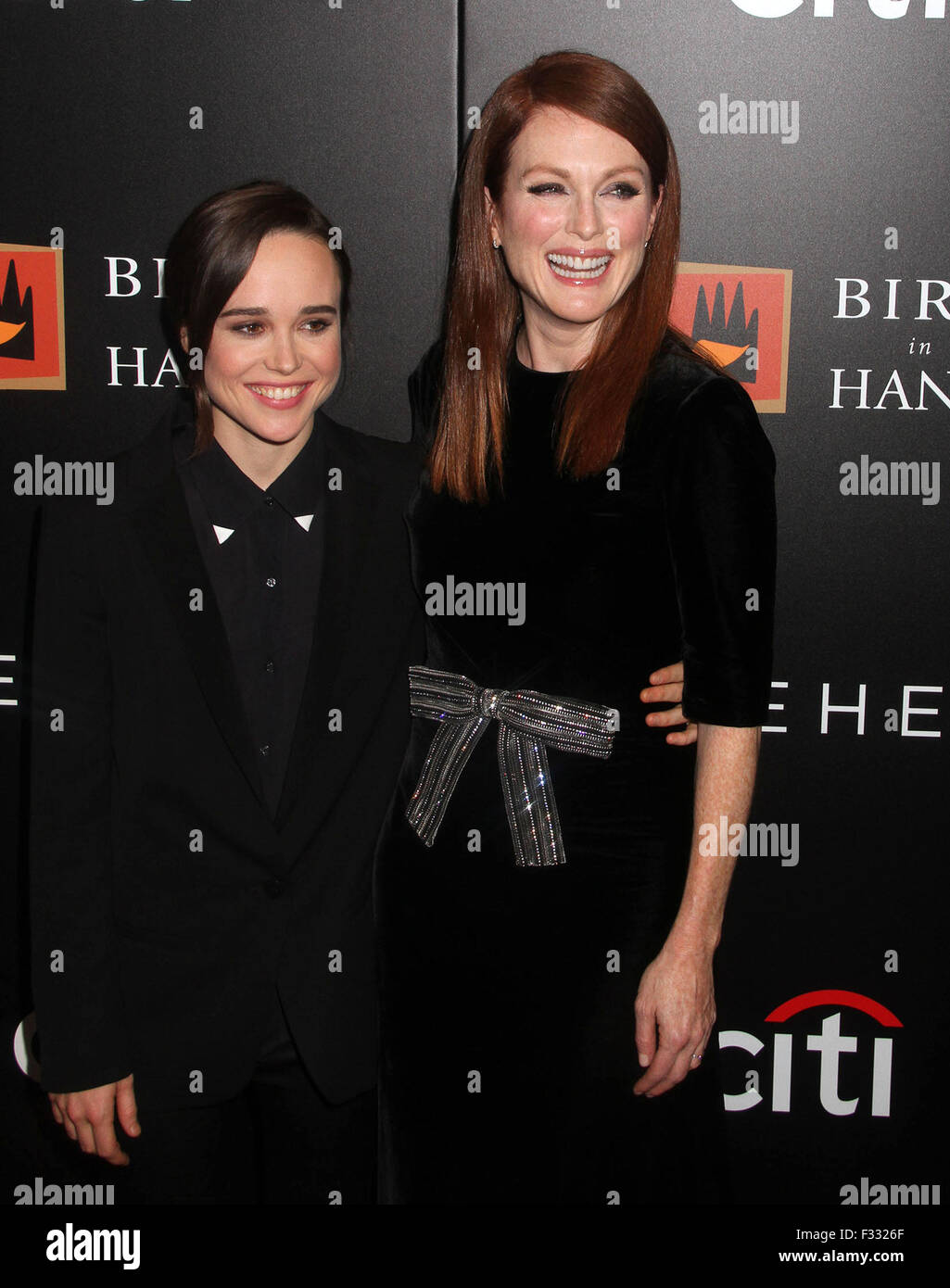 Ellen Moore Julianne Moore & Ellen Page Talk Seattle, Marriage