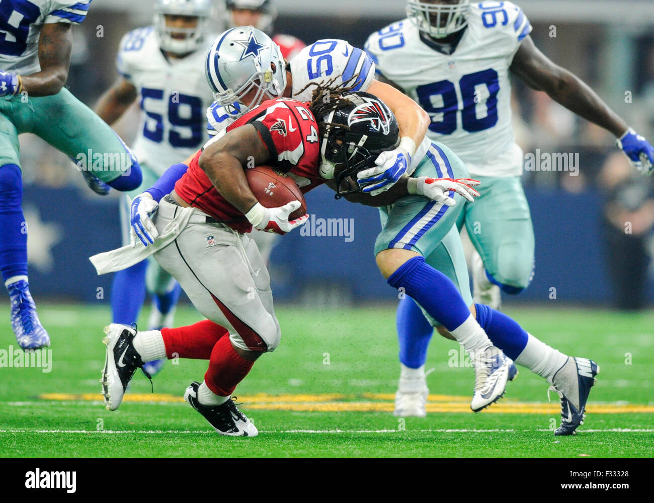 September 27, 2015: Atlanta Falcons running back Devonta Freeman #24 is ...