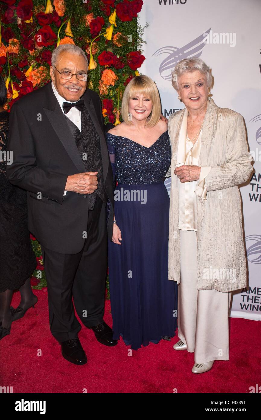 New York, NY, USA. 28th Sep, 2015. James Earl Jones, Cecilia Hart ...