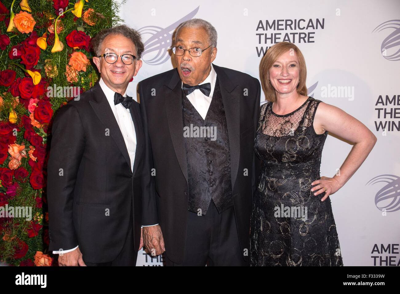 New York, NY, USA. 28th Sep, 2015. William Ivey Long, James Earl Jones ...