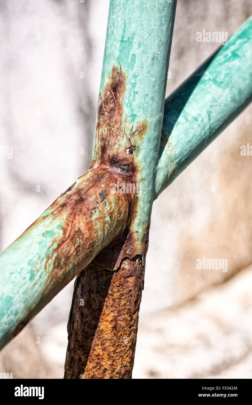 Rusted metal stairs hi-res stock photography and images - Alamy