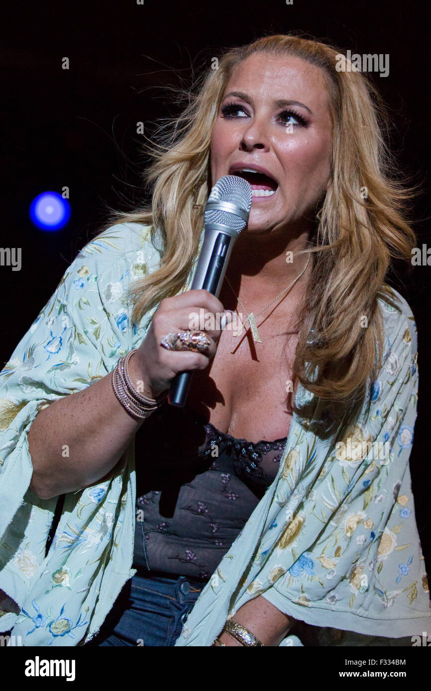 Anastacia performs live in concert during her 'Resurrection Tour' in ...