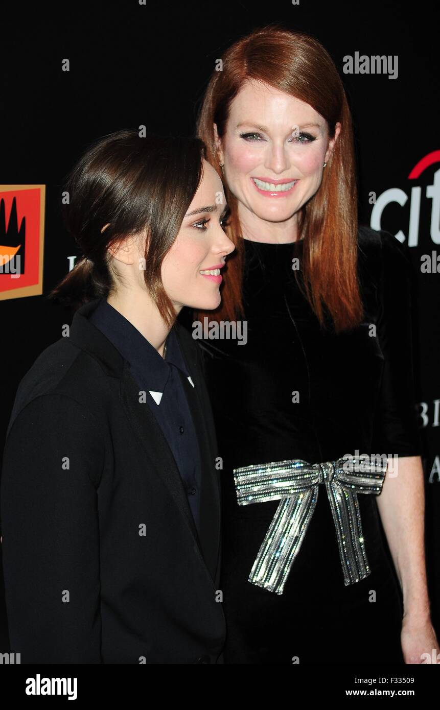 Ellen page and julianne moore hi-res stock photography and images - Alamy