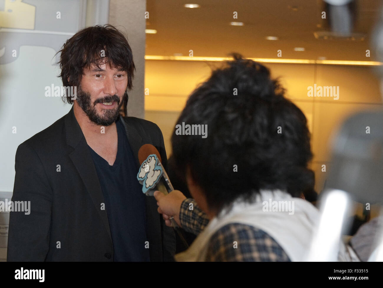 Keanu Reeves, September 28, 2015, Tokyo, Japan : Actor Keanu Reeves ...
