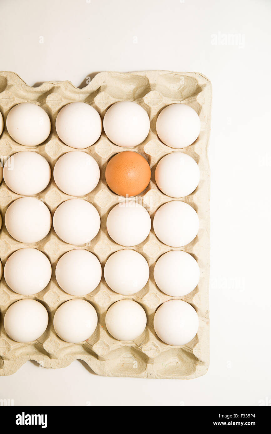 Chicken eggs in package on hi-res stock photography and images - Alamy