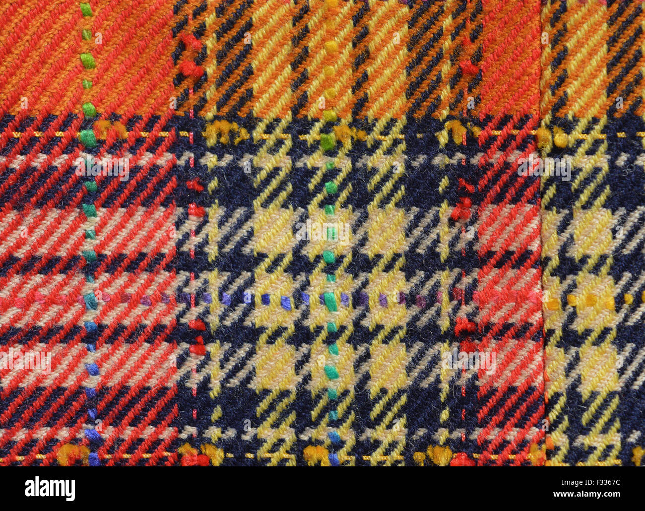 Plaid fabric background Stock Photo - Alamy