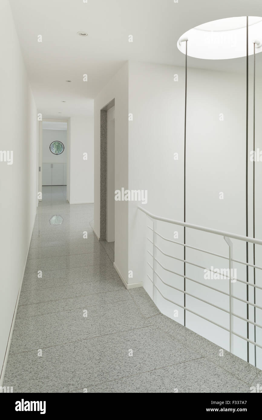 interior of a modern building, staircase view Stock Photo - Alamy