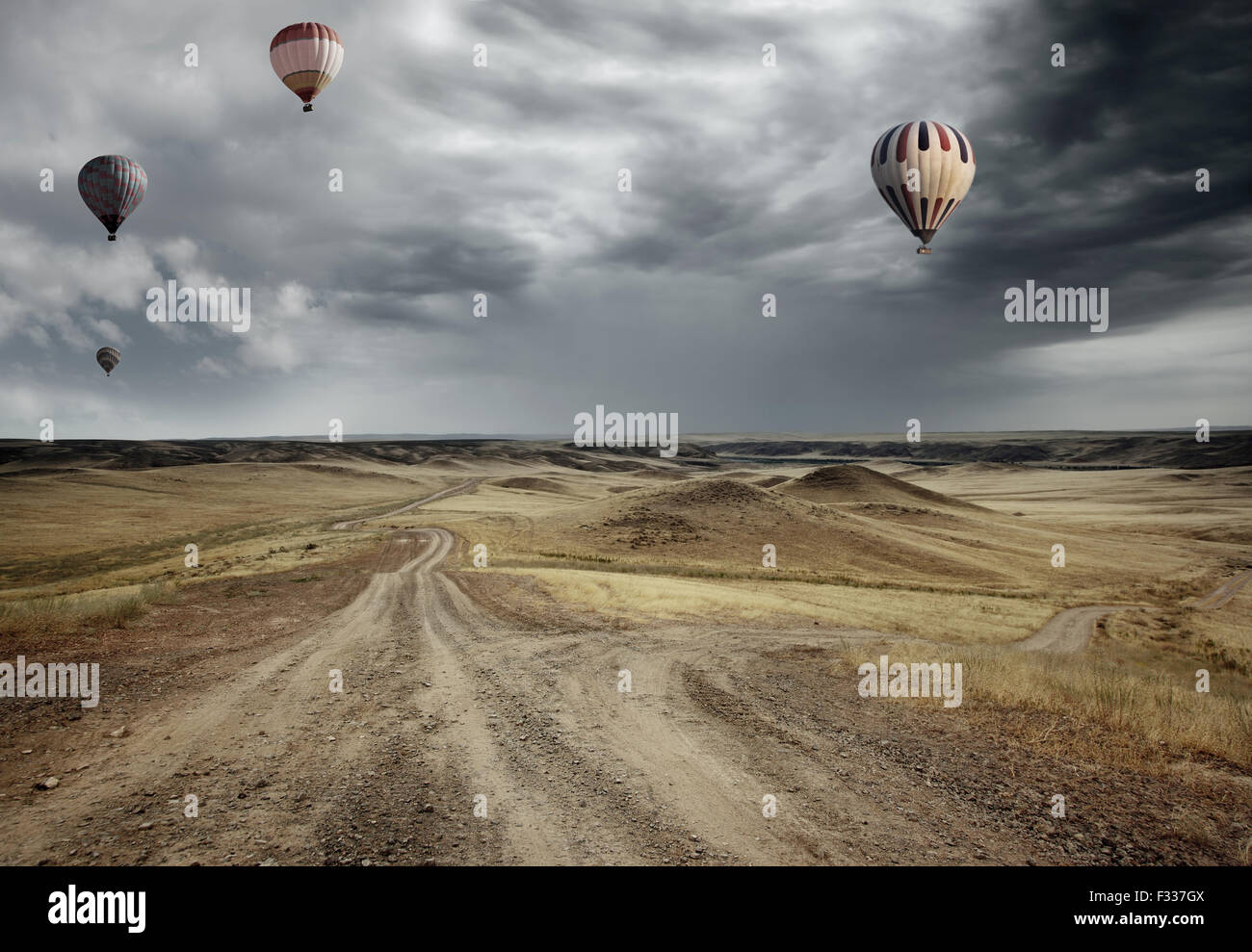 Aerial journey flying over majestic hi-res stock photography and images ...