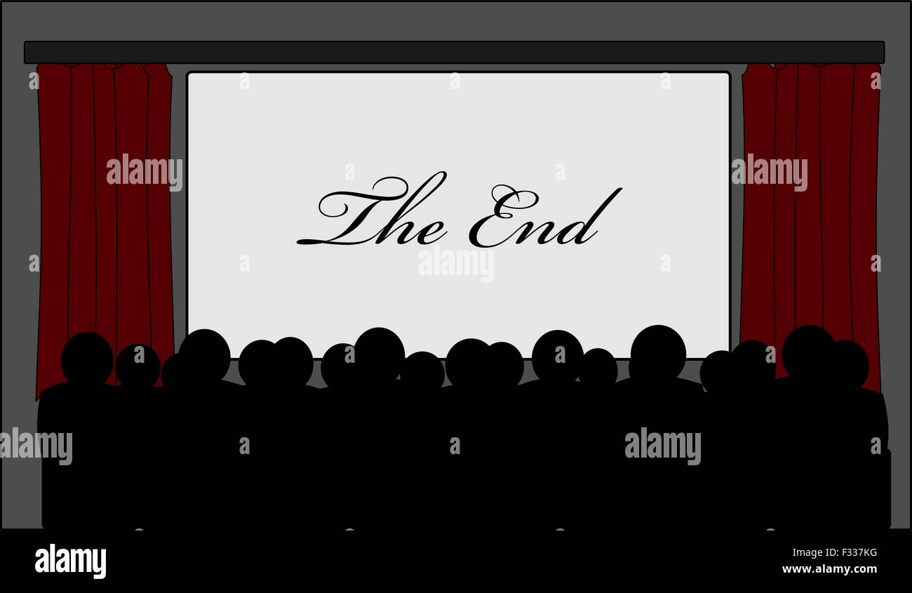 Movie Theater Screen Dark