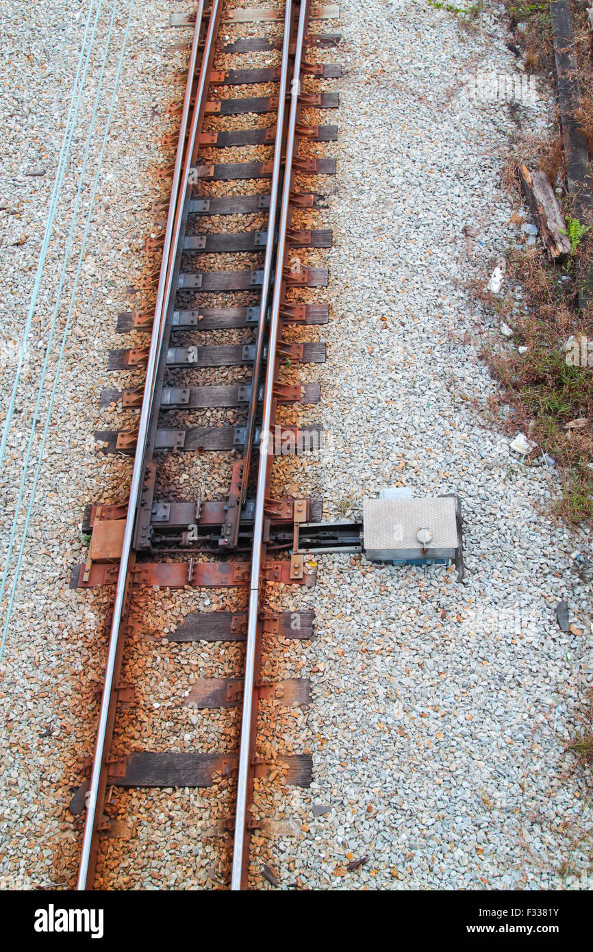 Rail switch box hi-res stock photography and images - Alamy